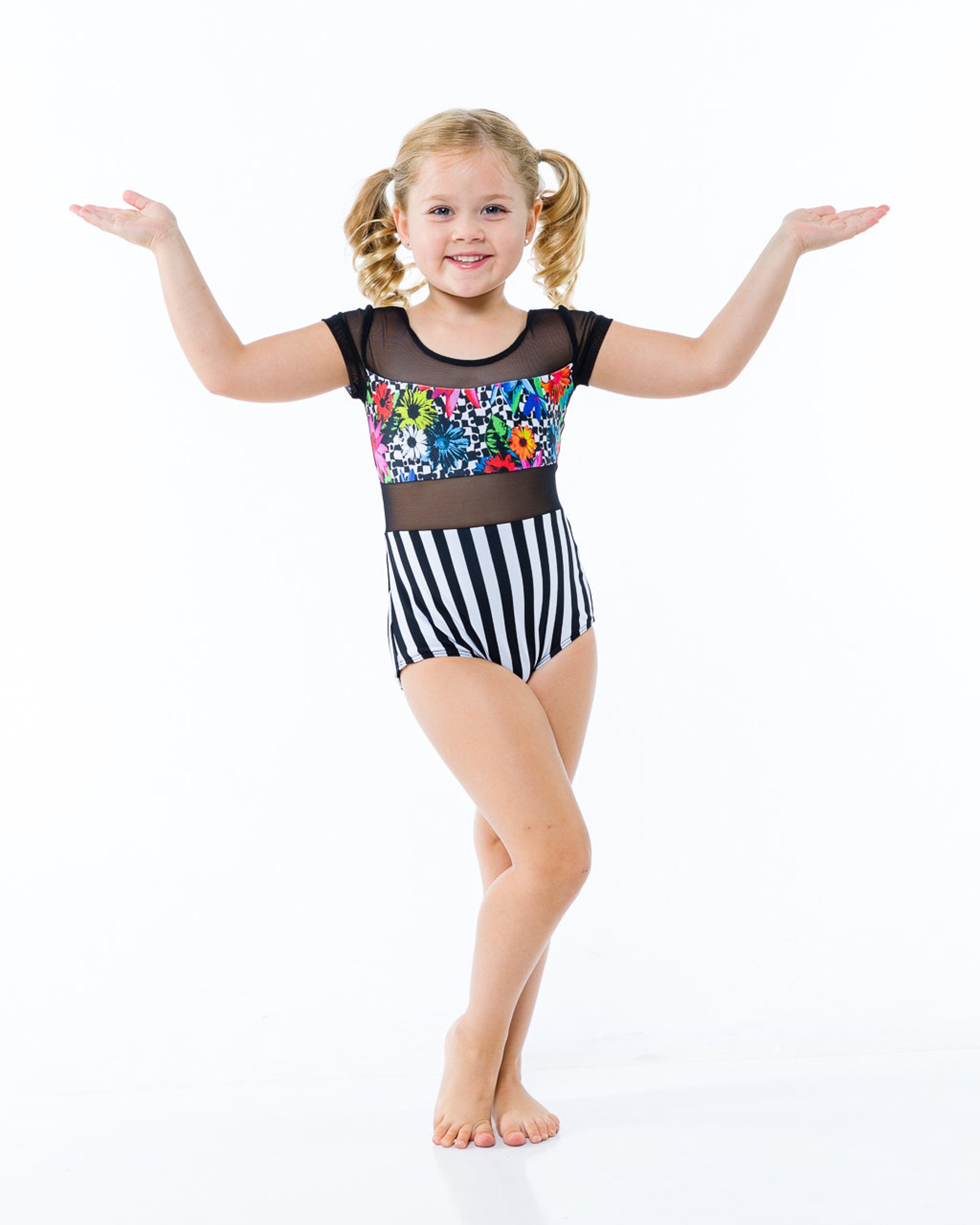 Tiny Dancer Brittany Mesh Leotard | Etsy