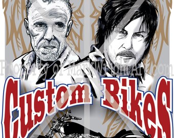 Norman reedus | Etsy