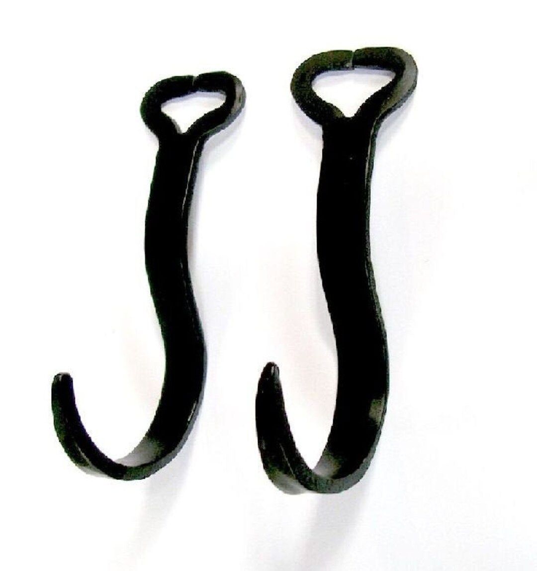 Rolling Pin Holder/hanger,add on Pair,blacksmith Hooks,wall Display ...