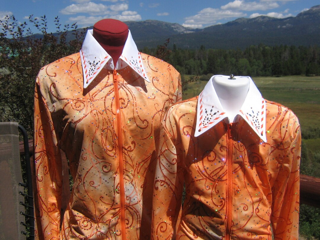 Leadline Set, Choice Color and Sizes,slinky Horse Show Show Shirts ...