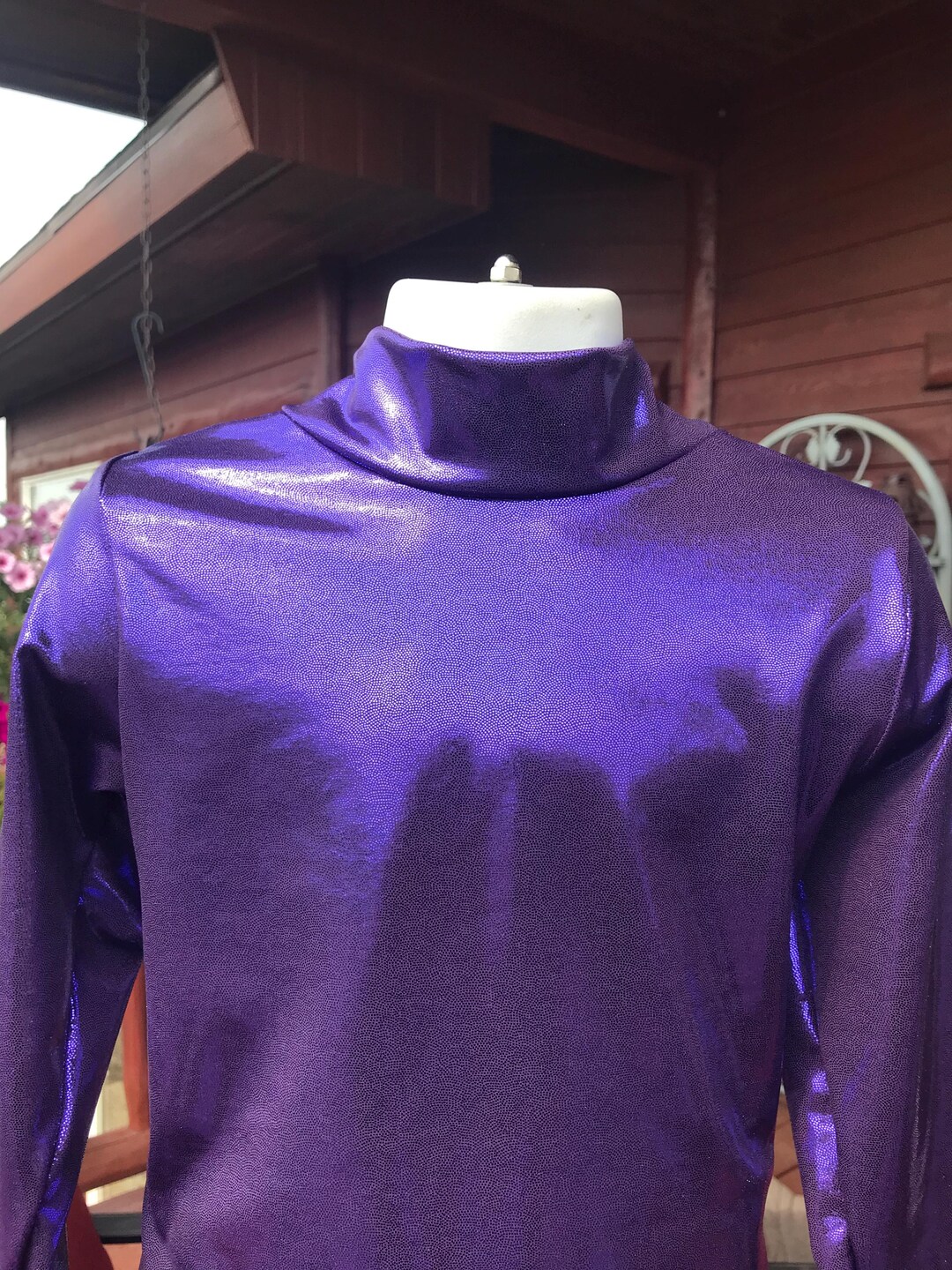 Western Show Shirt, Pleasure, Rodeo, Leadline, Slinky, Purple GIRLS, Xs ...