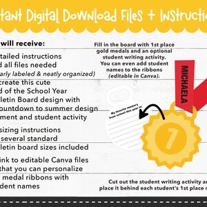 End of Year Bulletin Board Kit for Teachers Classroom Decor | Summer ...