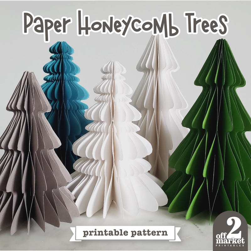 Large Honeycomb Christmas Tree - Etsy