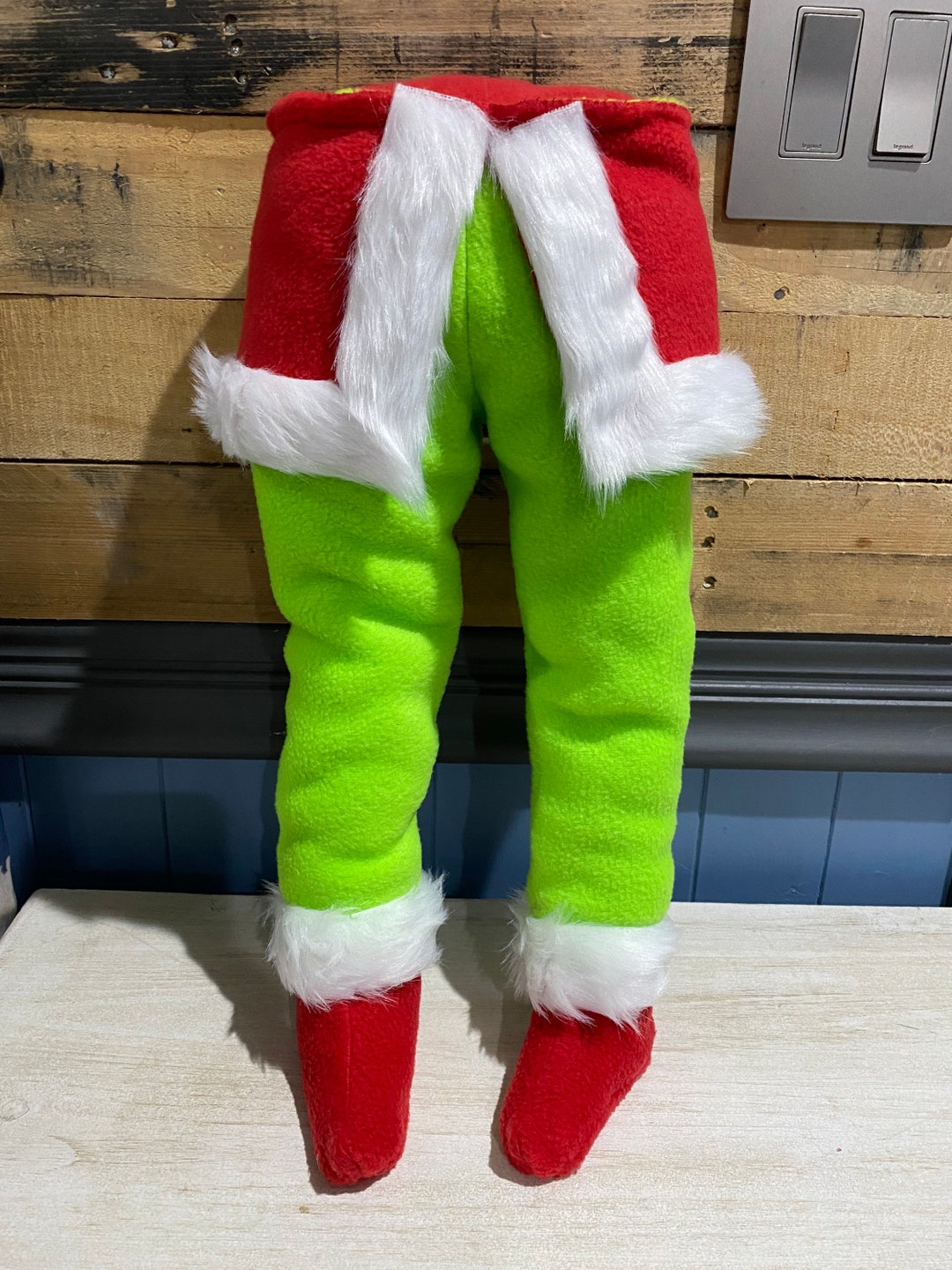 Elf Butt/legs Grinch Butt/legs for Wreath or Christmas Tree - Etsy