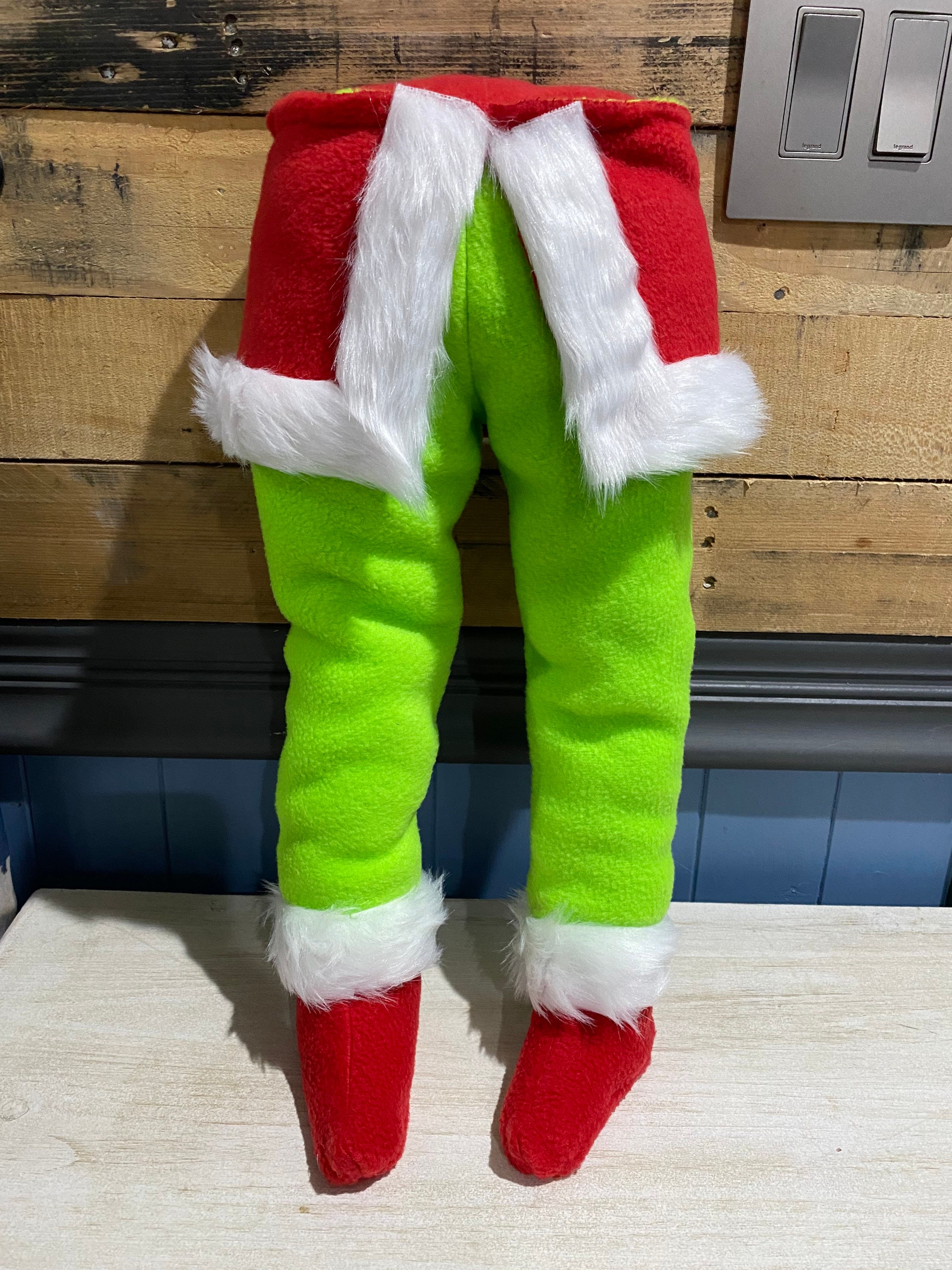 Elf Butt/legs Grinch Butt/legs for Wreath or Christmas Tree - Etsy