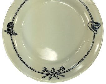 Cowboy Dinnerware - Etsy