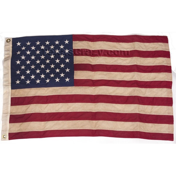Tea Stained Flag - Etsy