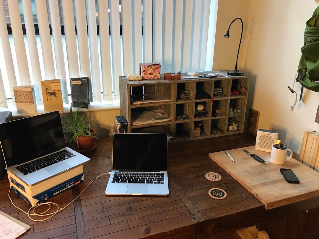 Desk Organizer With Paper Storage Shelves and Cubby for Home Office ...