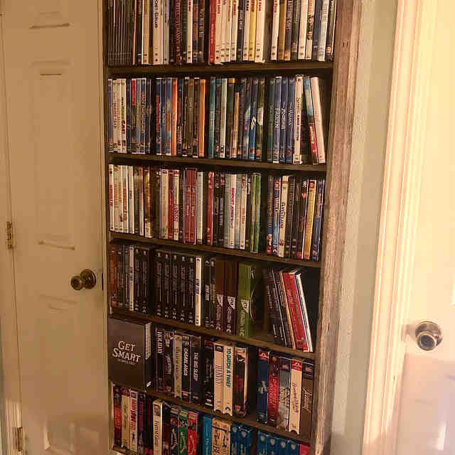 Movie DVD Storage Cabinet Wall Shelf Rack Video Game - Etsy Australia