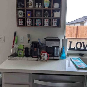 Kitchen Bath Cubby - Choose From 31 Custom Sizes - Storage for Coffee ...