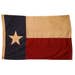Large Tea Stained Texas Flag 4 X 6 Foot Antique Style Wall Art Decor ...