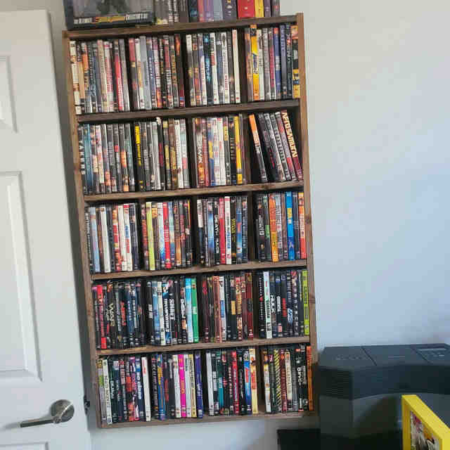 Movie DVD Storage Cabinet Wall Shelf Rack Video Game - Etsy Australia