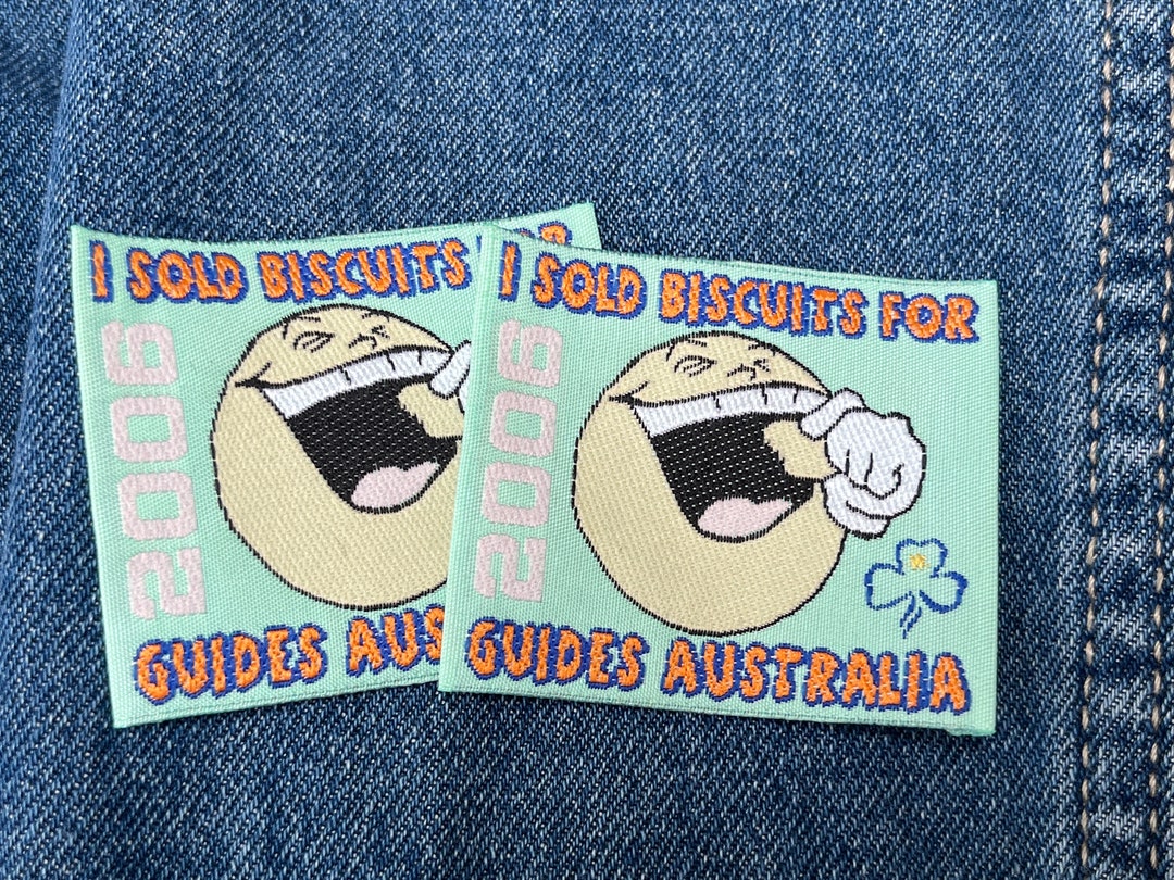 Patch Vintage, Brownie Guide, I Sold Biscuits for Guides Australia ...