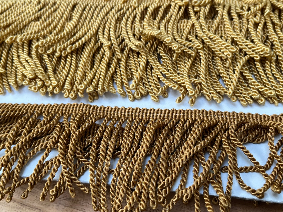Vintage, Haberdashery, Light Gold, Dark Gold, Braid, Tassels, Trim ...
