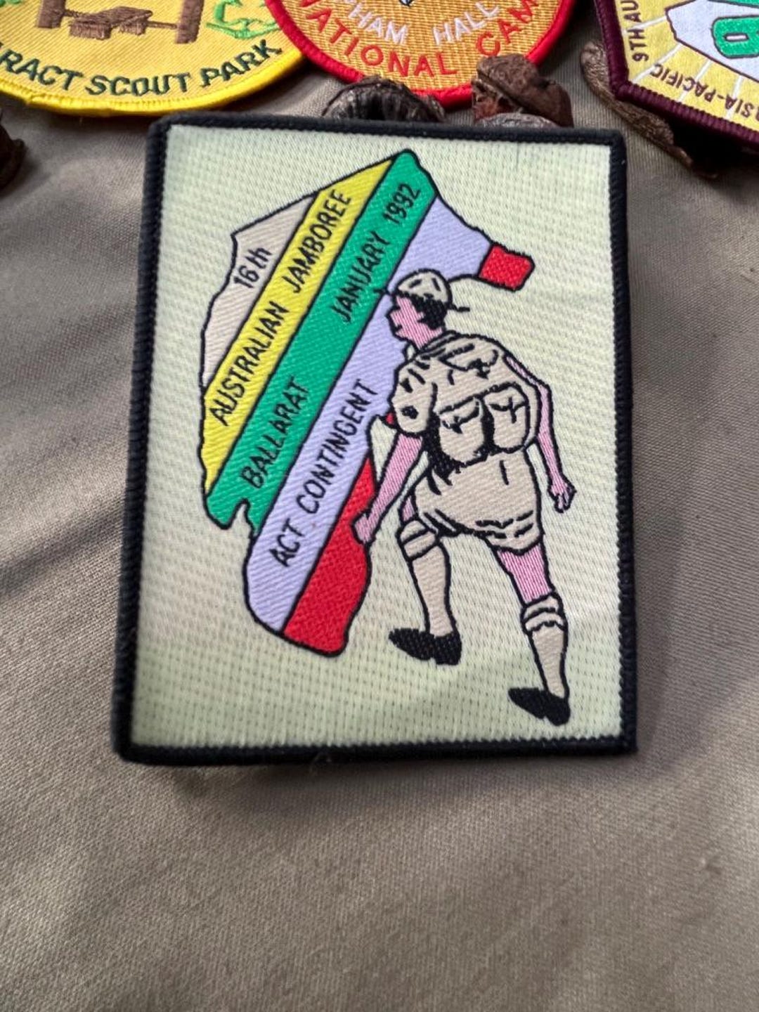 Vintage Scouts Patches, 16th Australian Jamboree, Ballarat, January ...