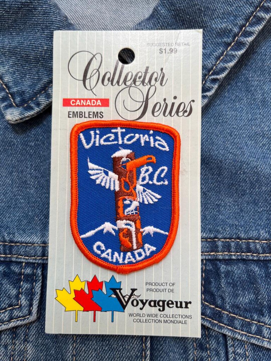 Vintage Patch, New Old Stock, Canada, Victoria, B.C, Eagle, Souvenir ...