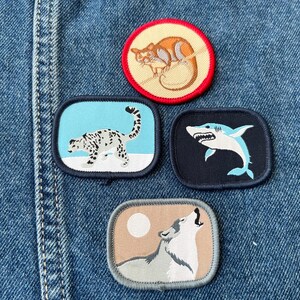 Scout Patches, Scouts, Kangaroo, Frill Neck Lizard, Shark, Dingo, Seagull, Emu, Bear, Possum ...