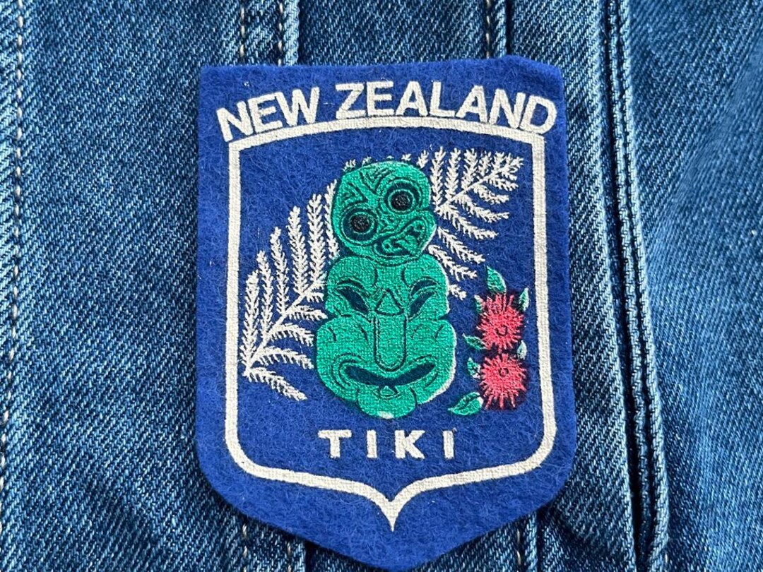 Vintage Patch, Tiki, Fern Leaf, New Zealand, World Patches, Holiday ...