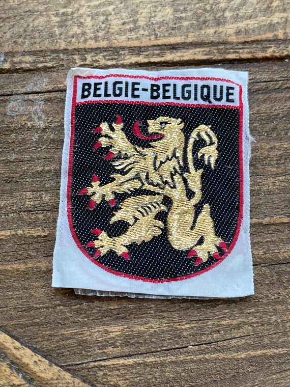 vintage patch belgium belgie - Gem