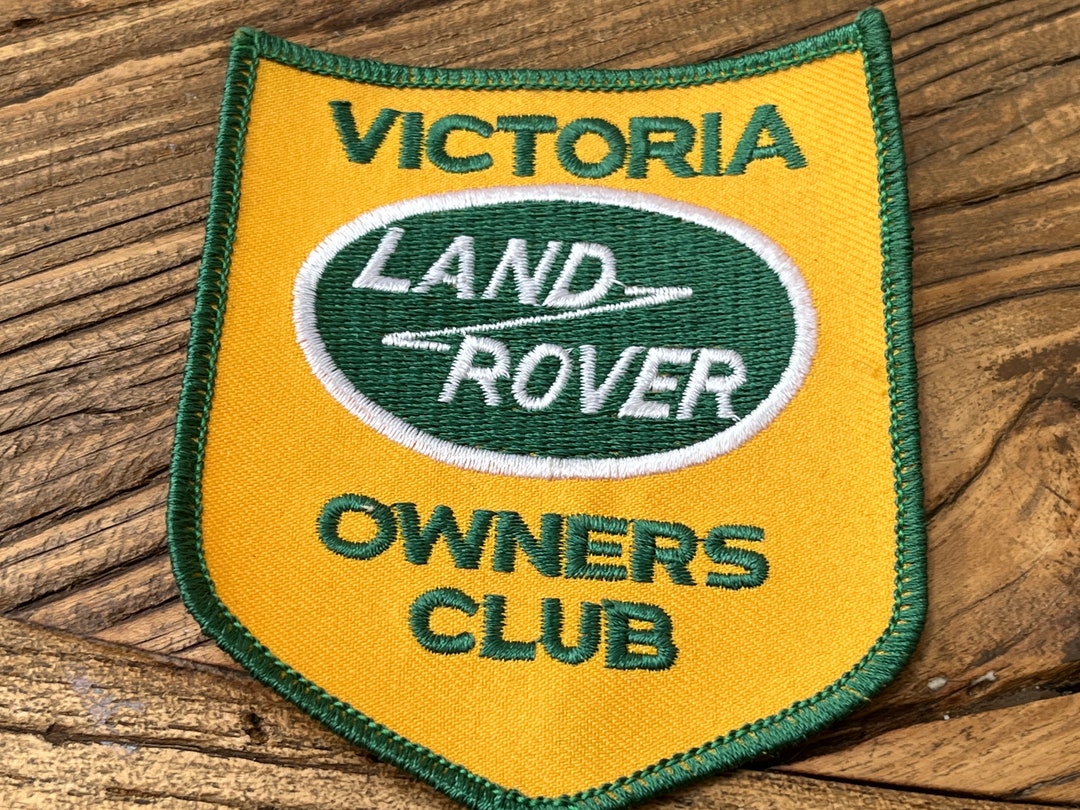 Vintage, Land Rover, Victoria, Owners Club, World Patches, Vintage Car ...