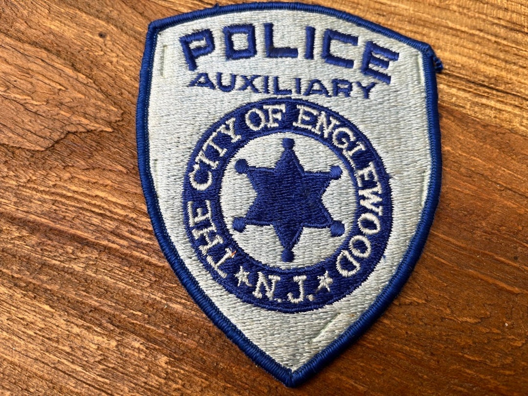 Vintage Obsolete American Police Patches Police Auxiliary - Etsy