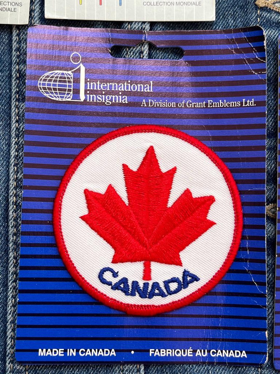 Vintage Patch, New Old Stock, Canada, Maple Leaf, Souvenir Badge ...