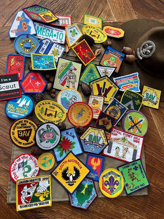 Vintage Scouts Patches, Cataract Scout Park, 1990's, … - Gem
