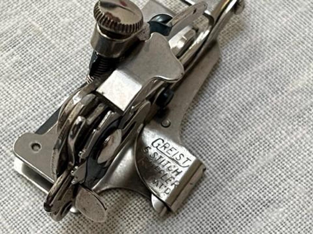Vintage Sewing Machine Tools, Greist 5 Stitch Ruffler Treasures - Etsy ...