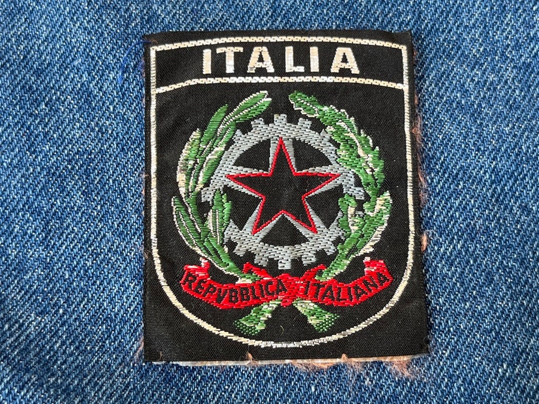 Vintage Patch, New Old Stock, Italia, Italy, Leaning Tower, Rome, World ...