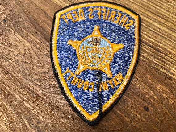 Vintage, Obsolete, American Police Patches, Sheriff's… - Gem