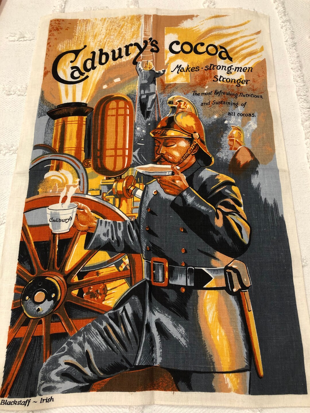 Vintage NEW Blackstaff, Cadbury's Cocoa, Hot Chocolate , Strong Men ...