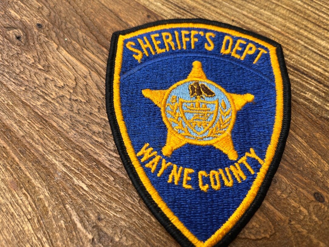 Vintage Obsolete American Police Patches Sheriff's Dept - Etsy