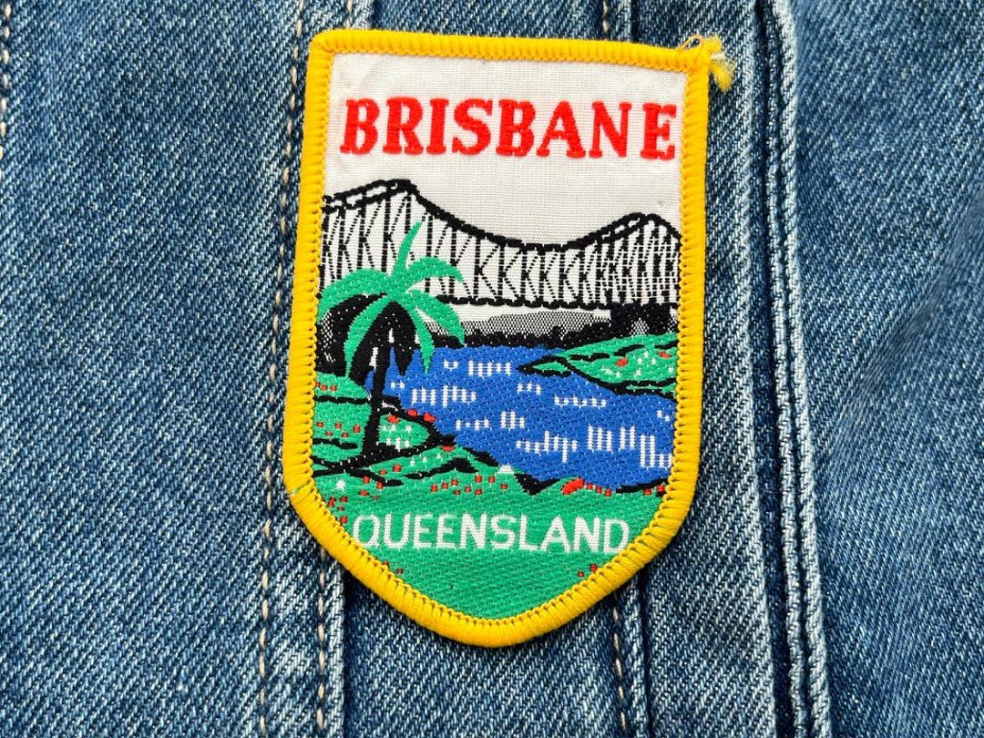 Vintage Patch, Story Bridge, Brisbane Australia, Souvenir Badge ...