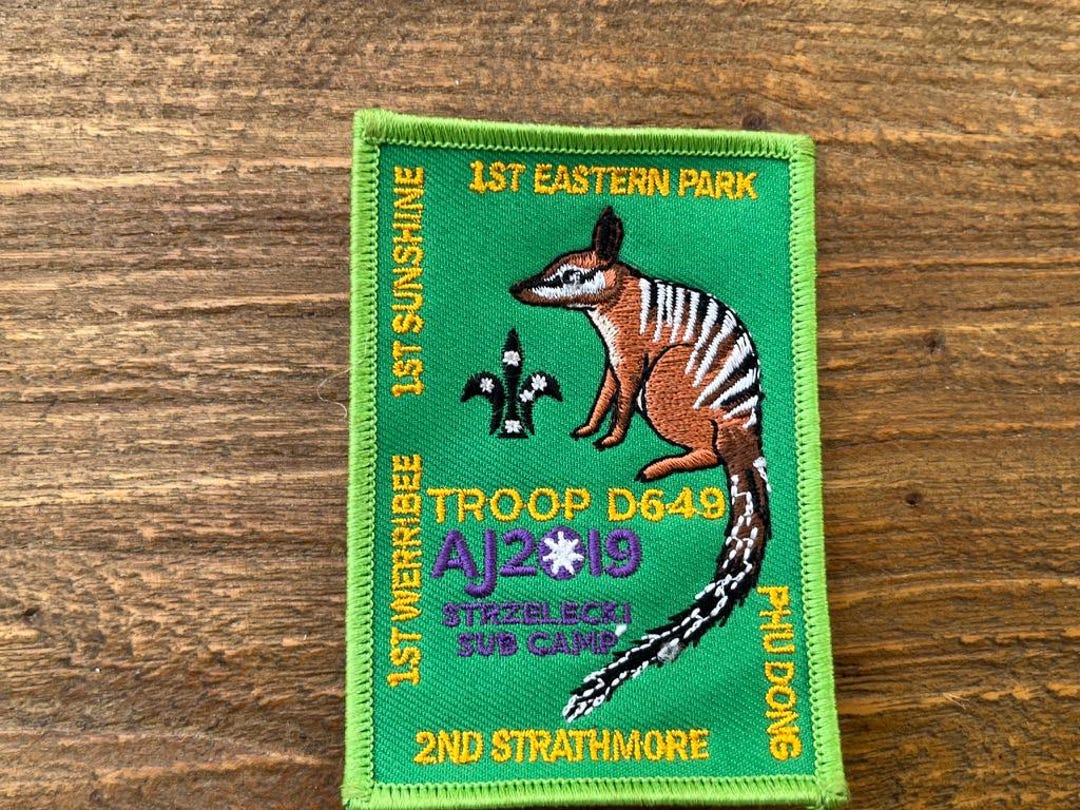 Scout Patches, TROOP D649, Strzelecki Sub Camp, Pho Dong, Scouts ...