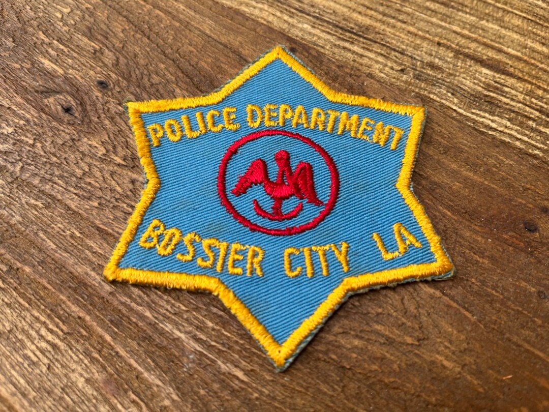 Vintage Obsolete American Police Patches Police Bossier - Etsy