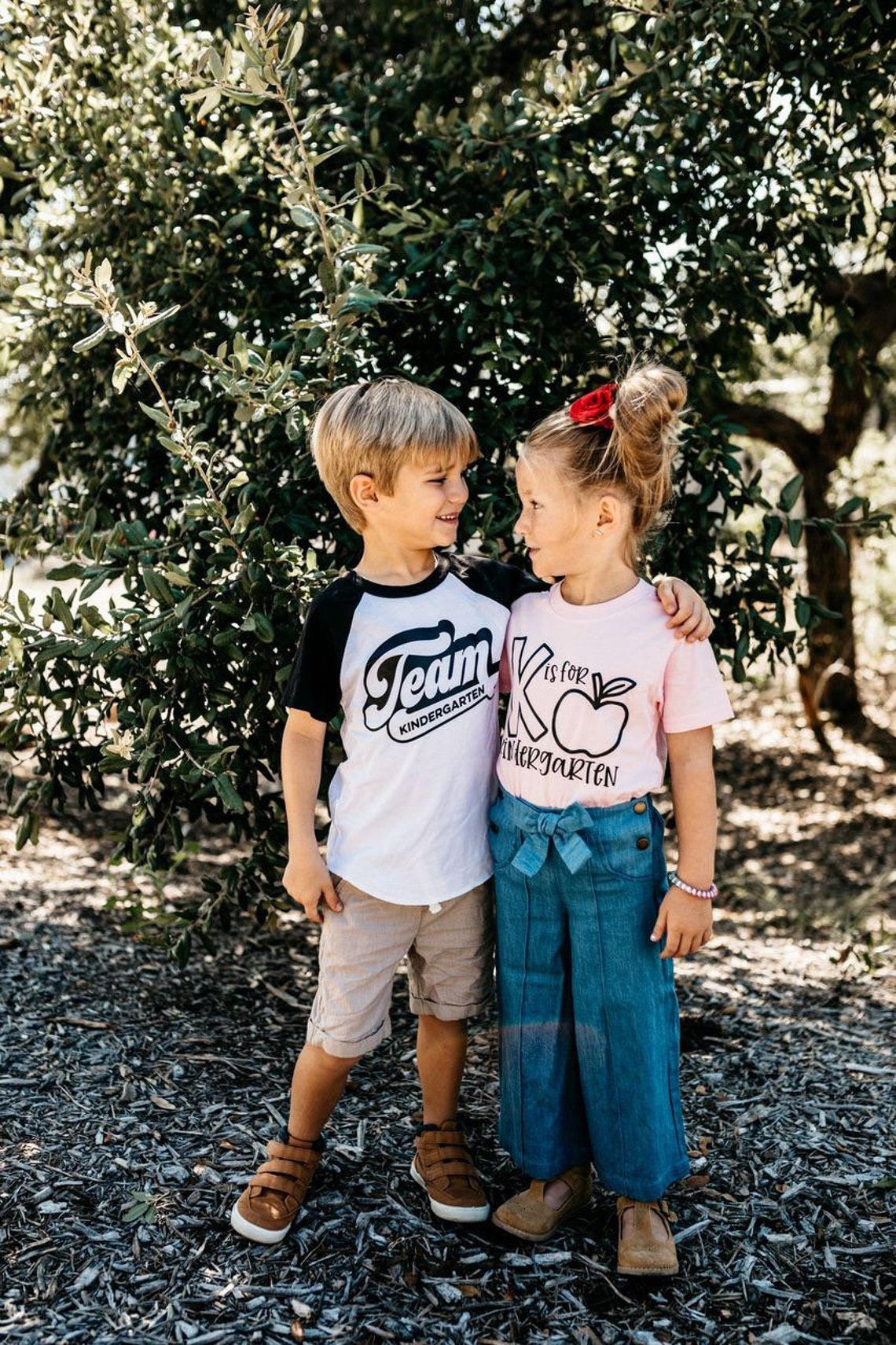 Girls team school vinyl applique tshirt | Etsy