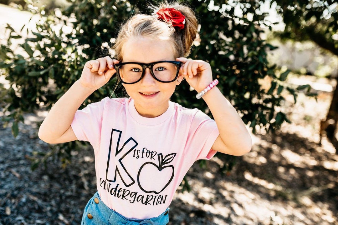 Girls team School Vinyl Applique Tshirt - Etsy
