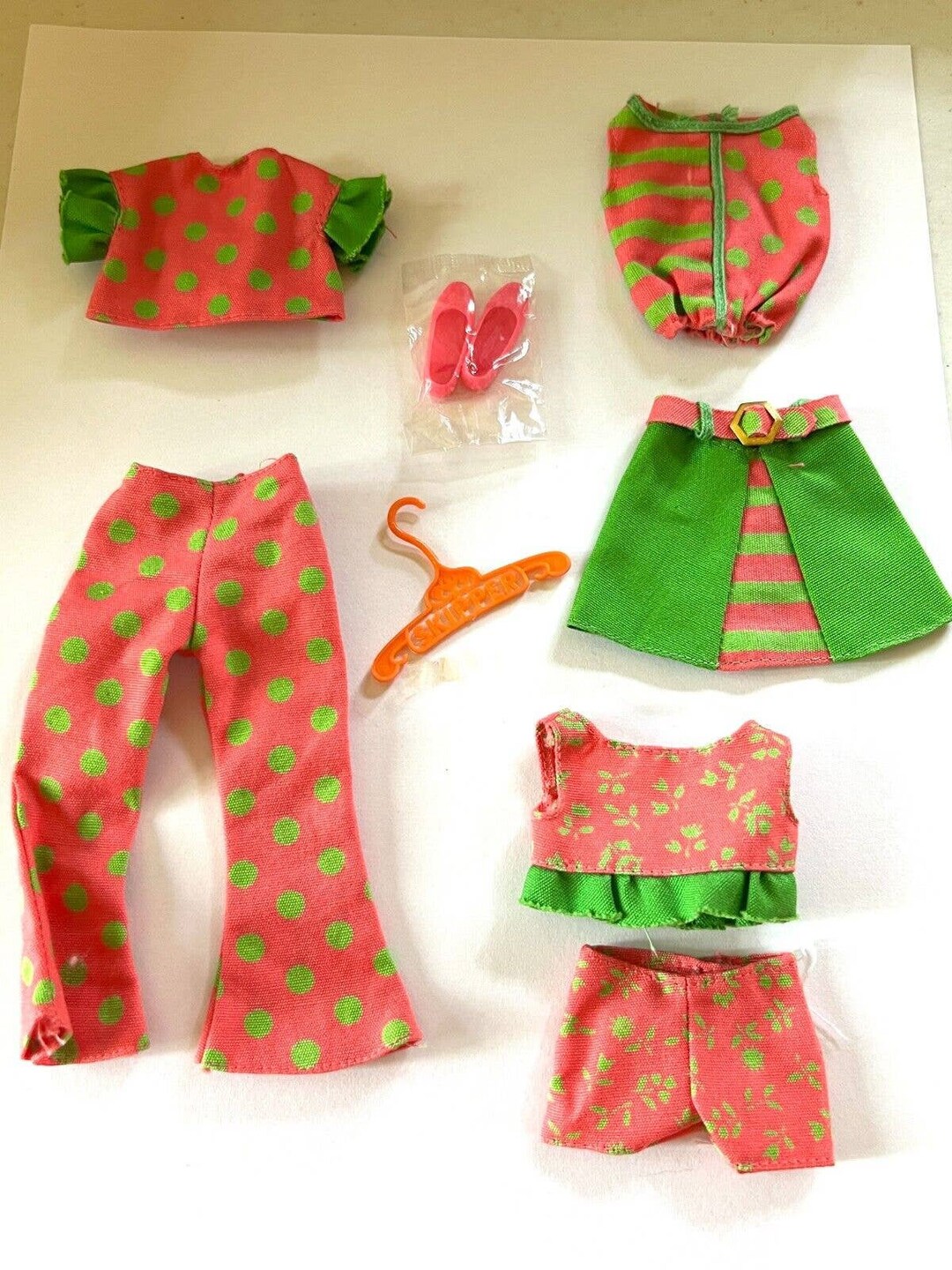 Skippper Lolapaloozas 1947, Skipper Pink Green Skirt Pants, Skipper Mix ...