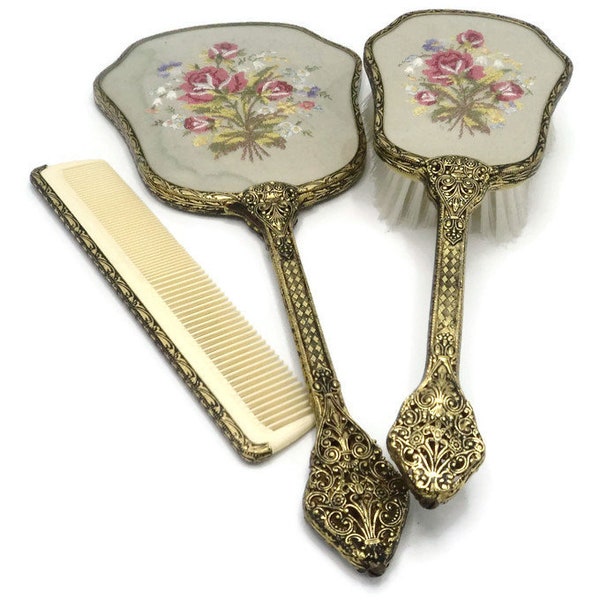 Brush Comb Mirror - Etsy