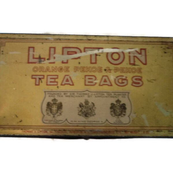 Lipton Tea - Etsy
