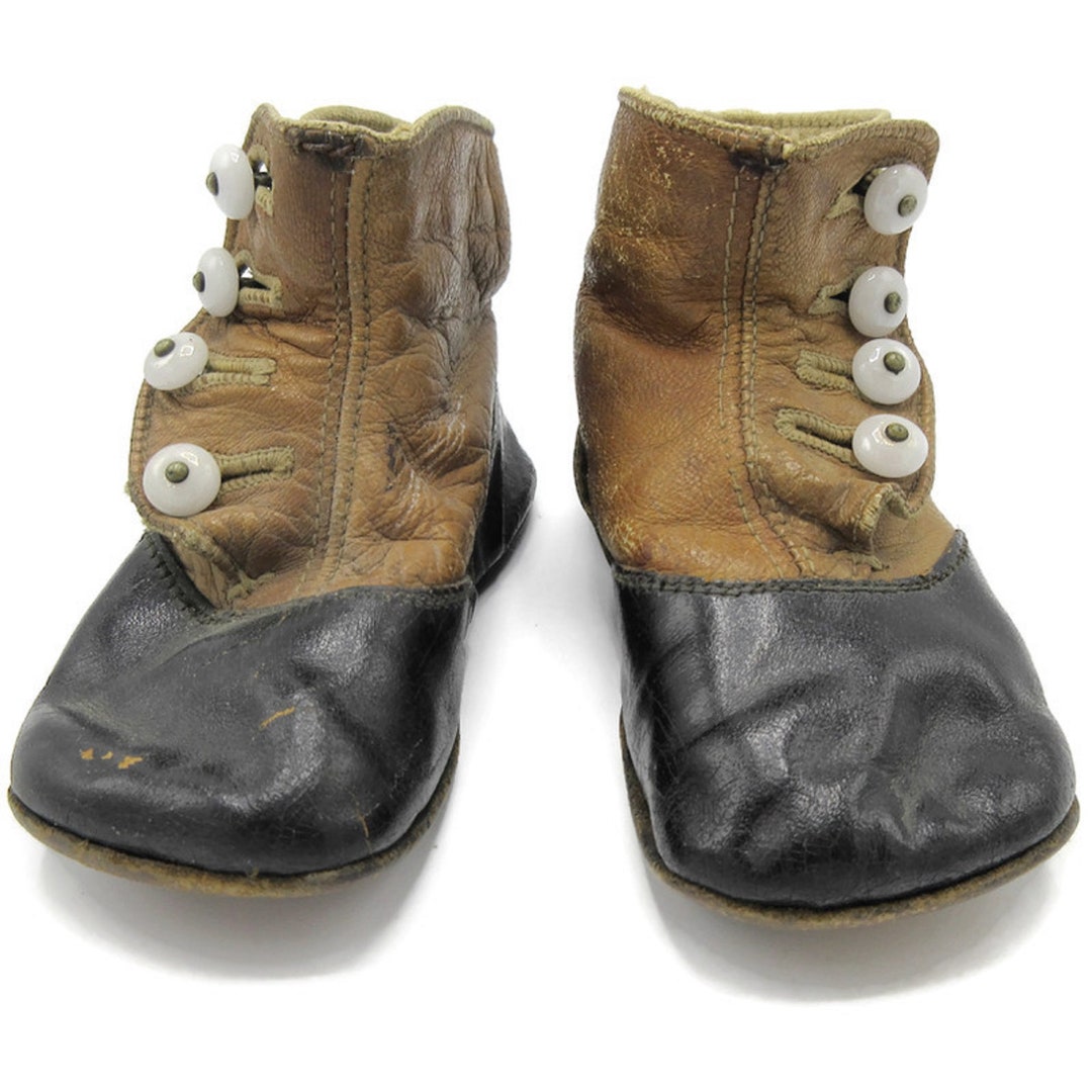 Victorian Baby Shoes High Button - Etsy