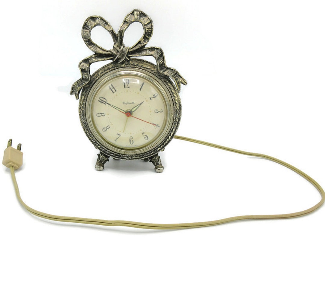Stylebuilt Vanity Alarm Clock Victorian Revival 1960's - Etsy