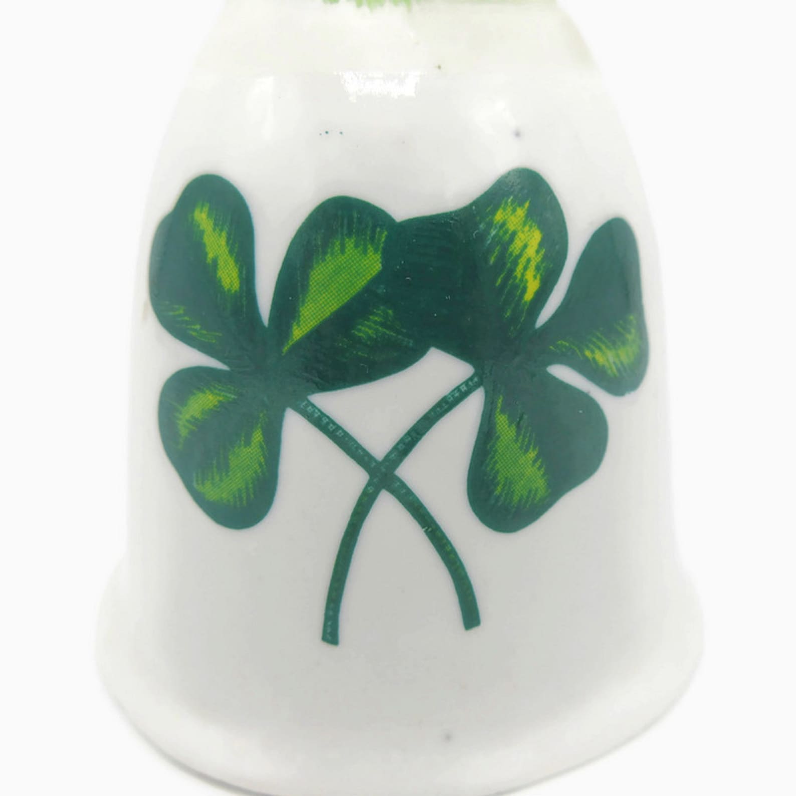 Vintage Figural Leprechaun Bell Irish Shamrocks | Etsy