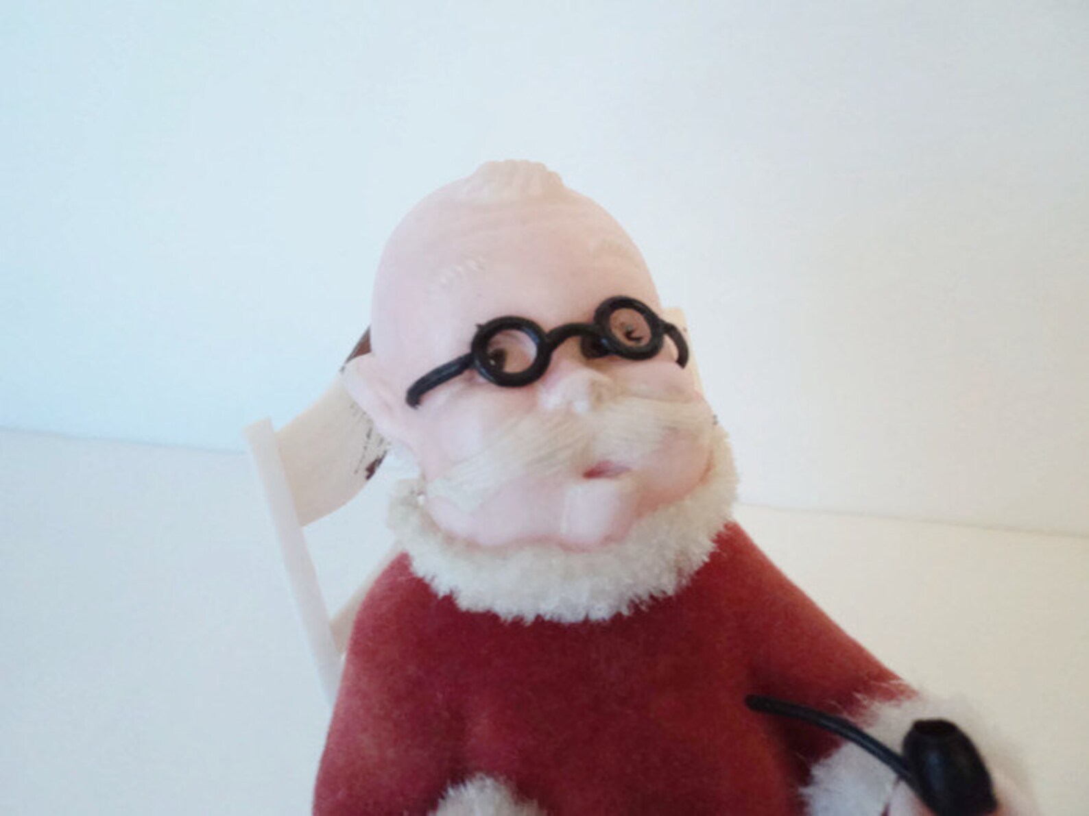 Vintage Celluloid Santa in Rocking Chair Christmas Holiday - Etsy