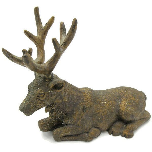 Brass Reindeer - Etsy