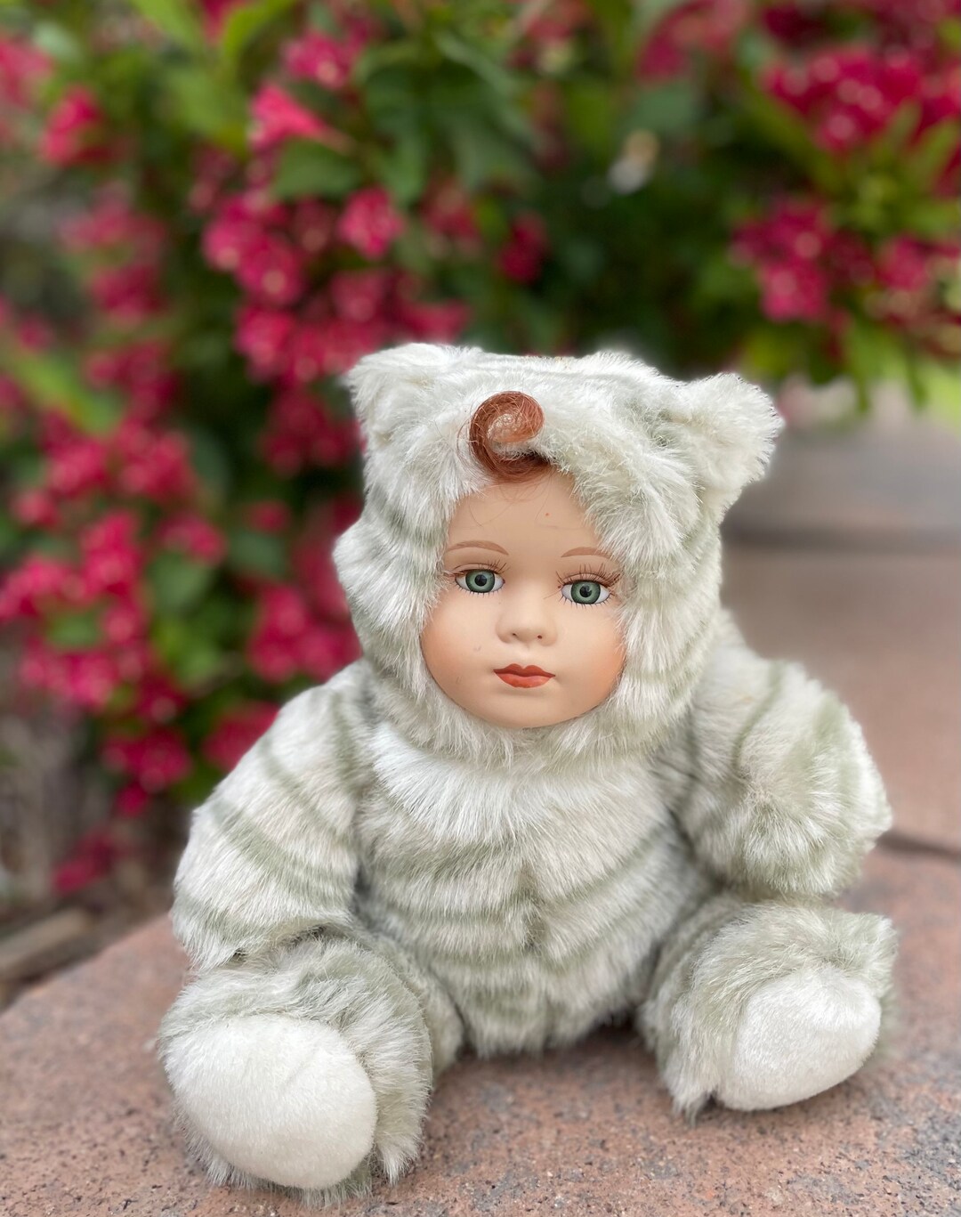 DOLL Seymour Mann Teddy Bear Outfit, Porcelain - Etsy