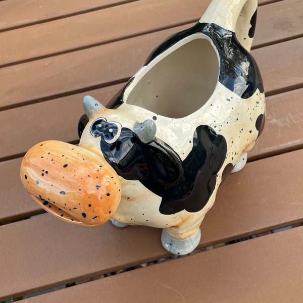 Cow Pitcher - Etsy