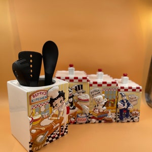 CANISTER SET * Betty Boop, 4 Piece - Etsy