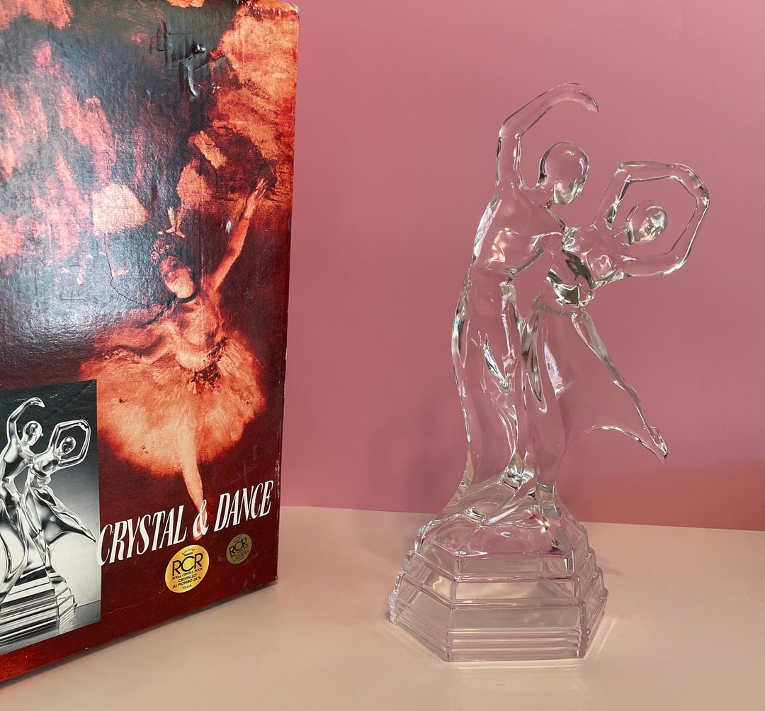 FIGURINE . Crystal and Dance Bolero, Italia 11” High, Boxed - Etsy