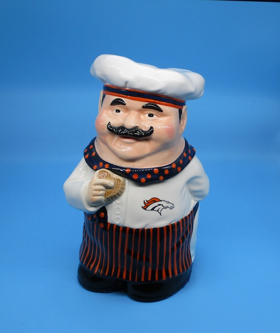 DENVER BRONCOS CHEF COOKIE JAR - munimoro.gob.pe